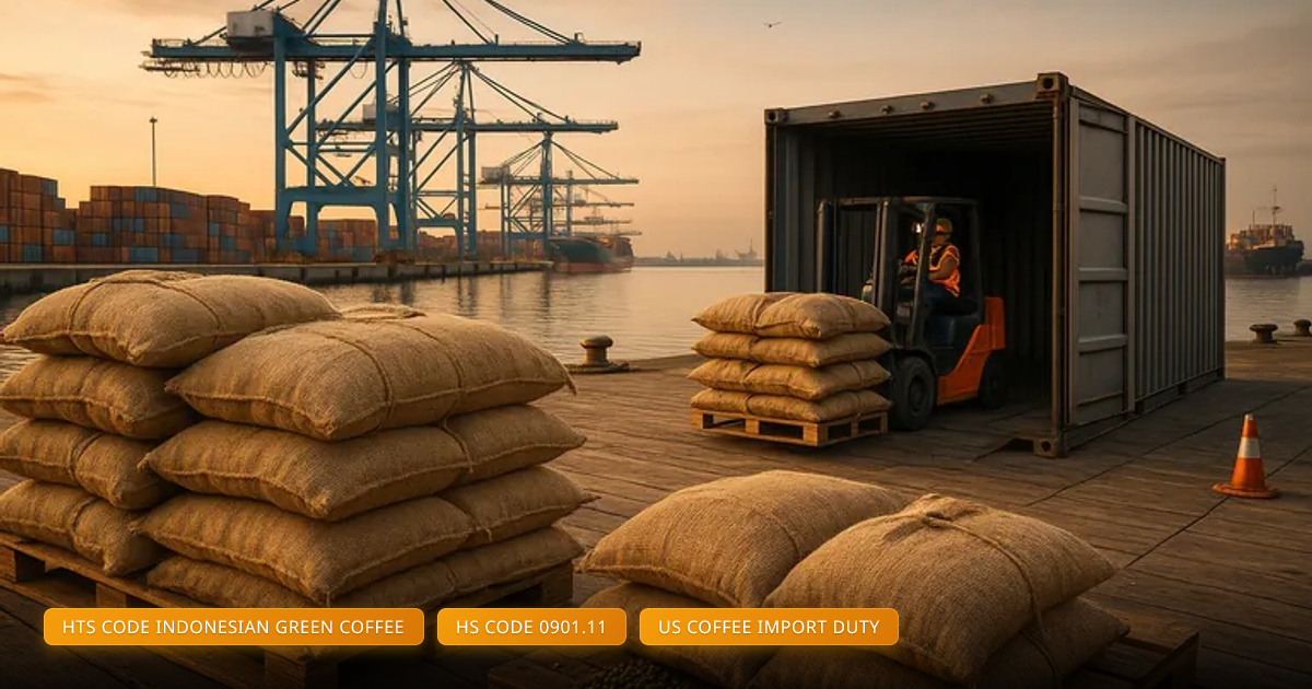 Indonesian Coffee HS Codes & Import Tariffs: 2025 Guide