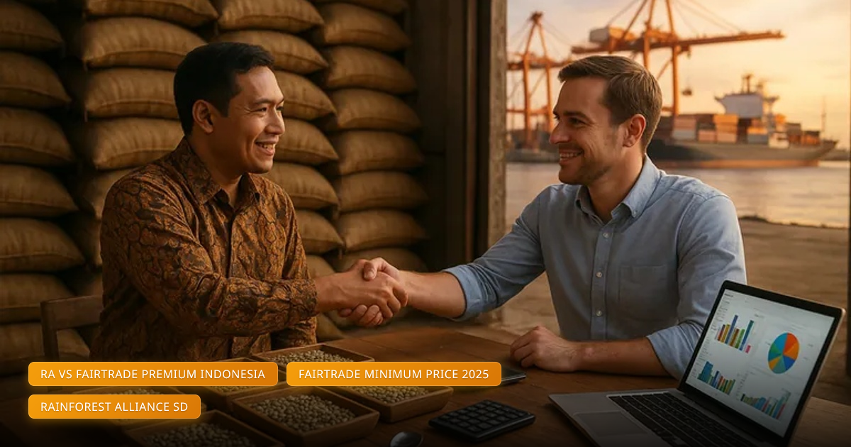 Indonesian Coffee RA vs Fairtrade: 2025 Pricing Guide